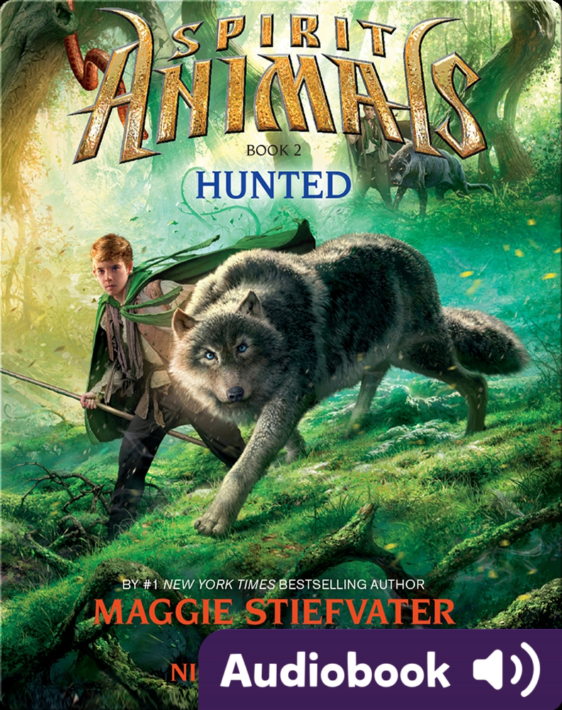 Spirit Animals #2: Hunted Children's Audiobook by Maggie Stiefvater ...