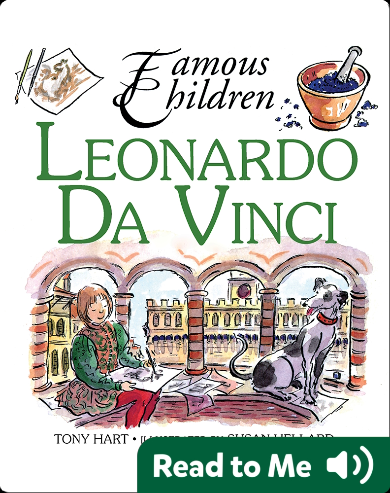 Leonardo Da Vinci Book by Tony Hart | Epic