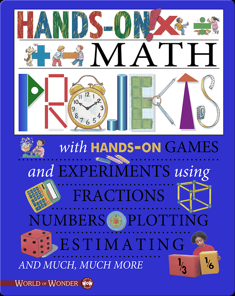 Hands On! Math Projects Book by Flowerpot Press | Epic