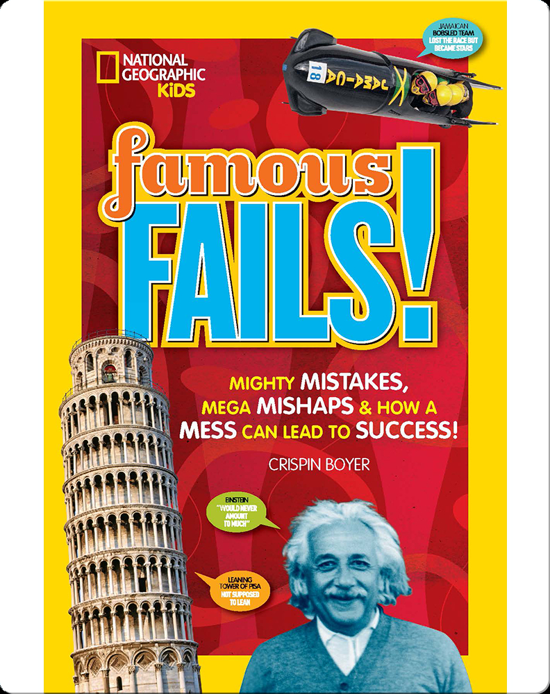 Famous Fails! Book by Crispin Boyer | Epic