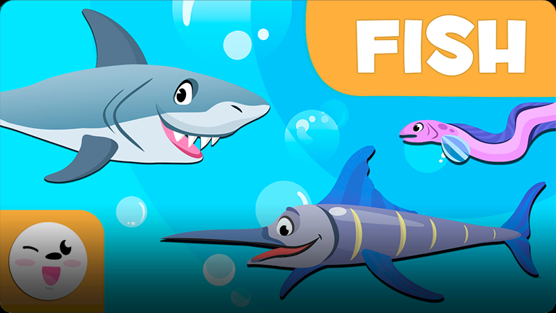 Smile and Learn Animals: Fish Video | Discover Fun and Educational ...