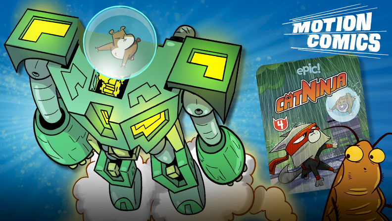 Cat Ninja Motion Comic 4: The Life and Times of the Fury Roach Video ...