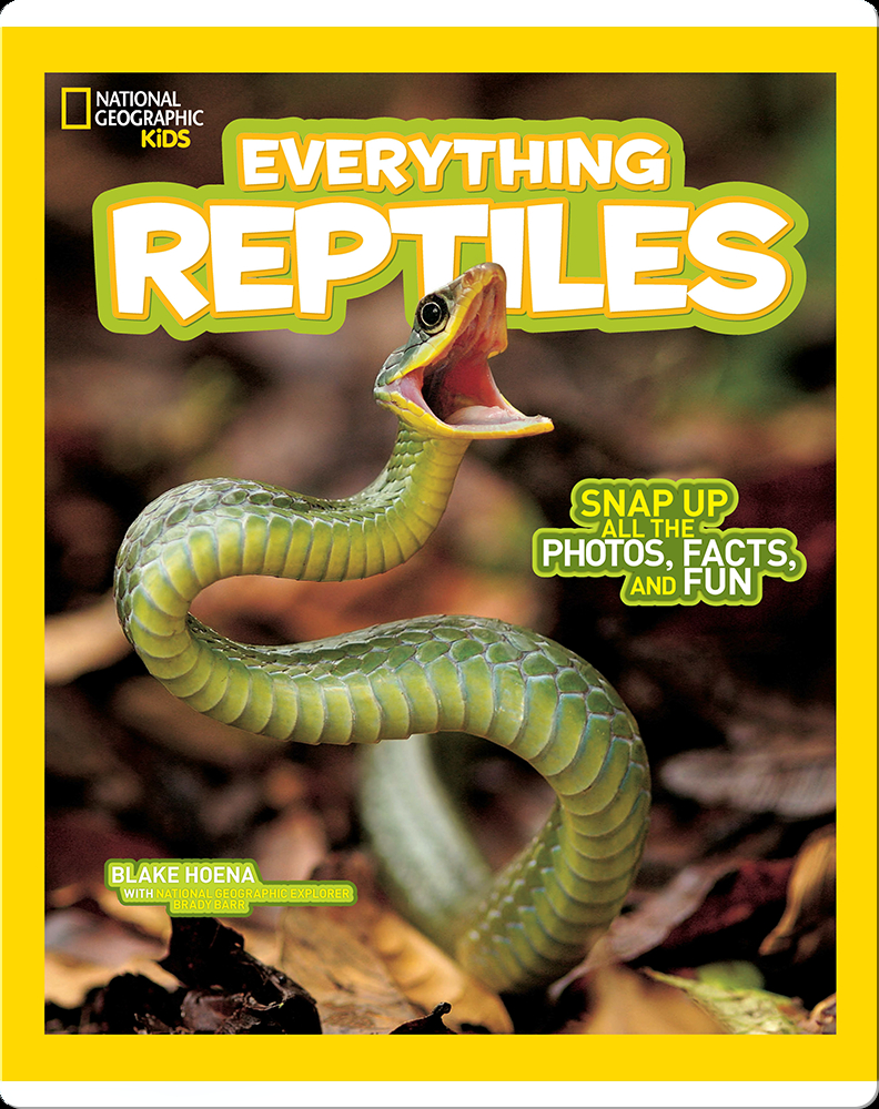 National Geographic Kids Everything Reptiles Book by Blake Hoena | Epic
