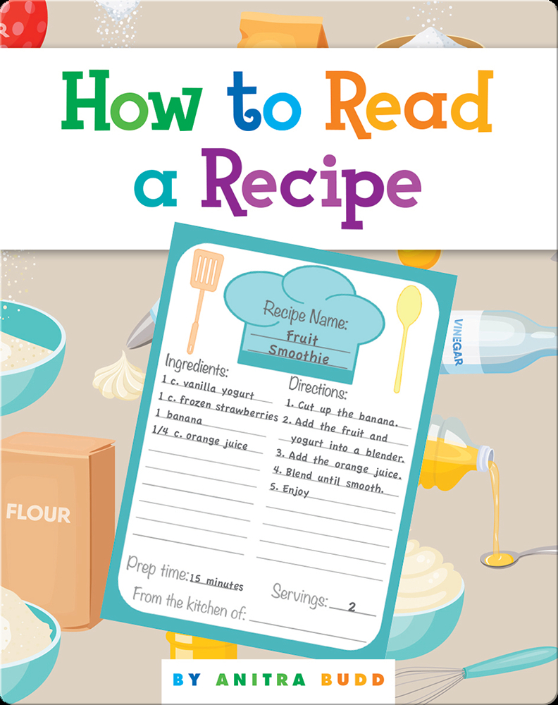 How to Read a Recipe Book by Anitra Budd | Epic