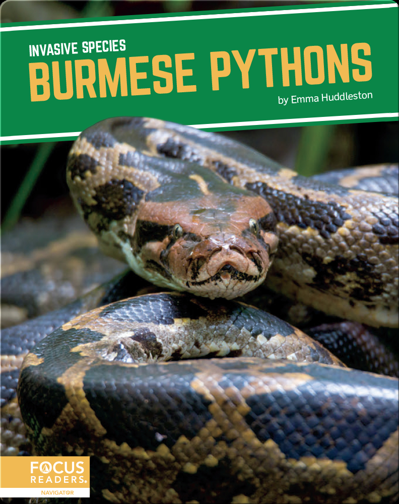Invasive Species: Burmese Pythons Book by Emma Huddleston | Epic