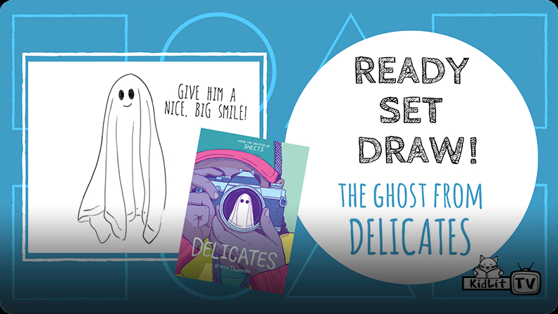 Ready Set Draw! Wendell the Ghost from DELICATES Video | Discover Fun ...