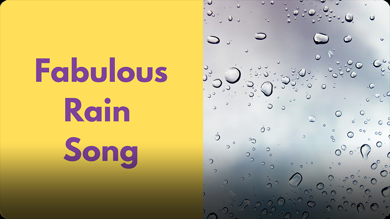 Rain: Fabulous Rain Song Video | Discover Fun and Educational Videos ...