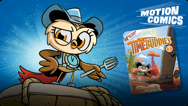Time Buddies Motion Comic 3: Chowdown at Pie Noon! Video | Discover Fun ...