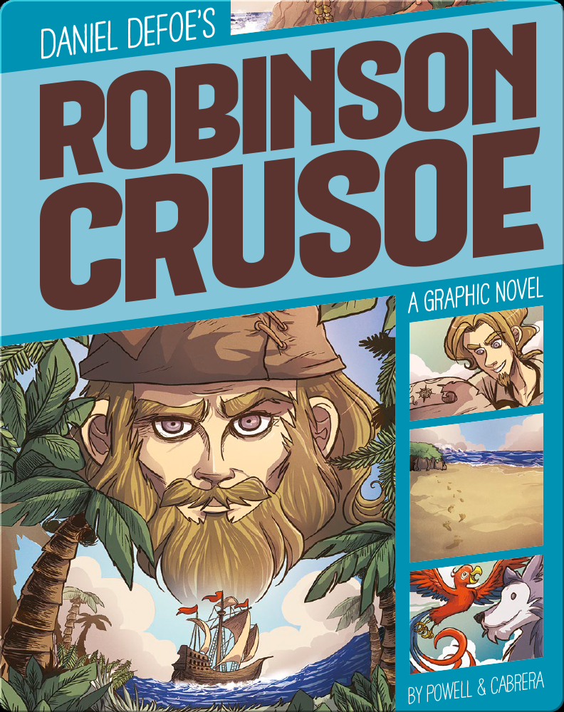 Robinson Crusoe Book by Daniel Defoe, Martin Powell | Epic
