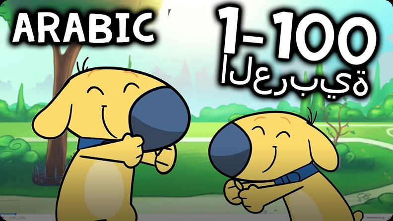 Counting to 100 Arabic Video | Discover Fun and Educational Videos That ...
