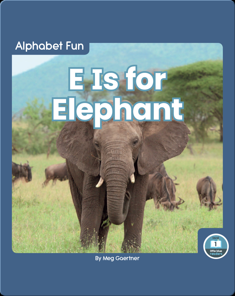 Alphabet Fun: E is for Elephant Book by Meg Gaertner | Epic