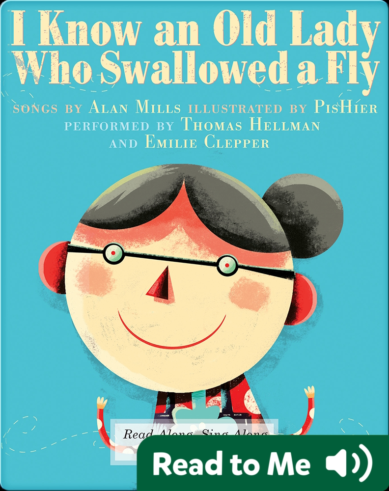 I Know an Old Lady Who Swallowed a Fly Book by Alan Mills, Rose Bonne ...