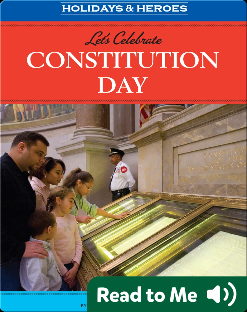 Let's Celebrate Constitution Day Book by Barbara deRubertis | Epic