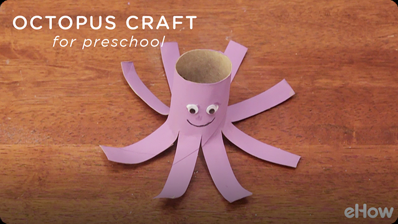 A Simple Octopus Craft for Preschool Video | Discover Fun and ...