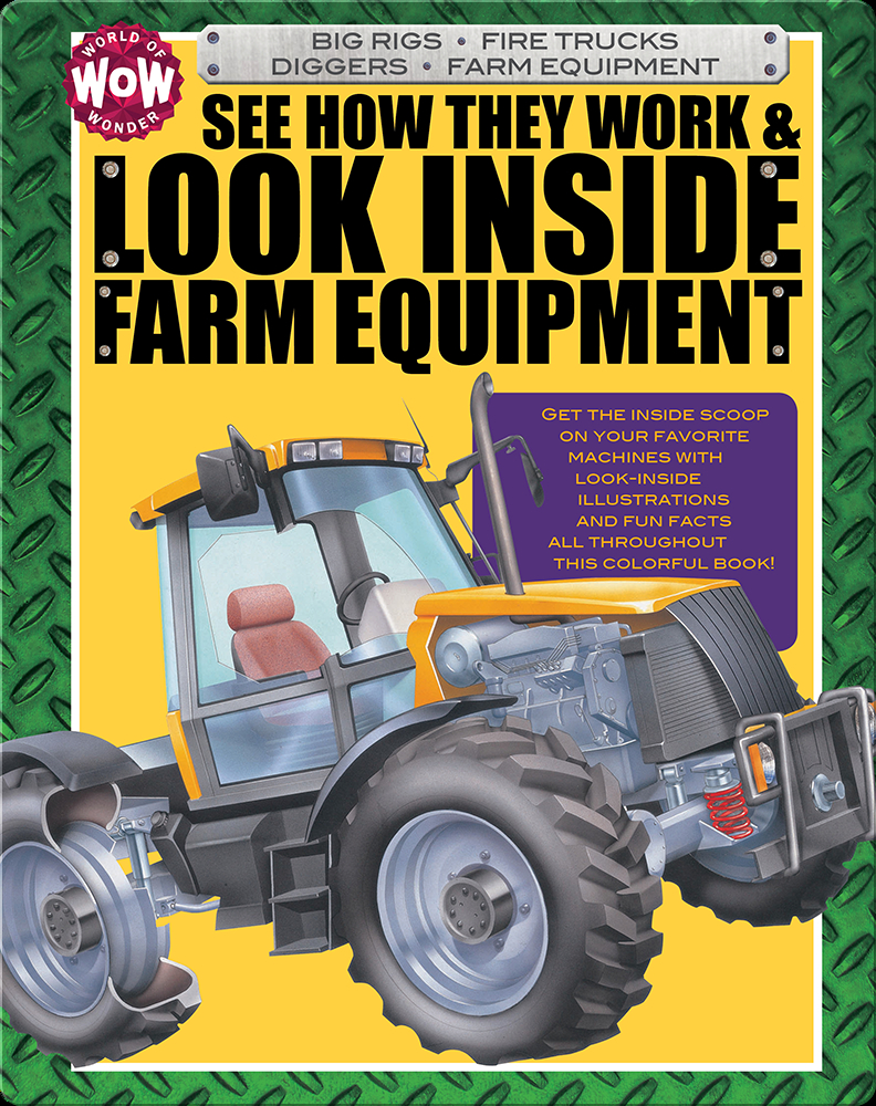 See How They Work & Look Inside Farm Equipment Book by Flowerpot Press ...