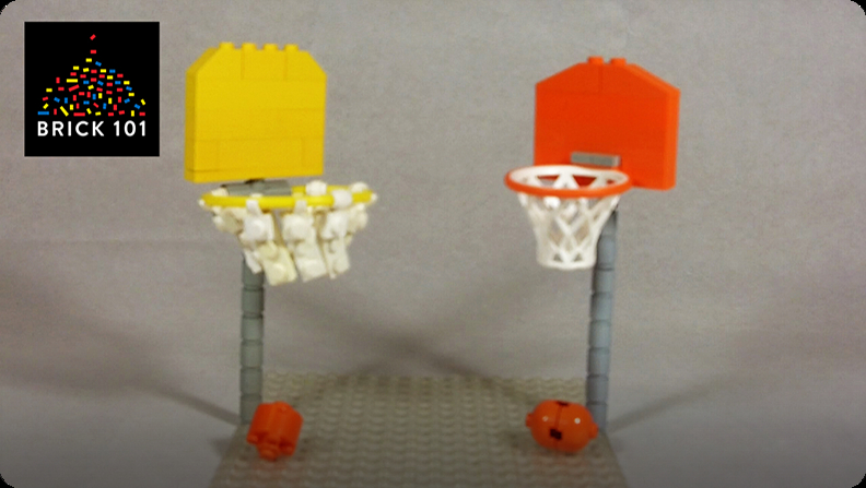How To Build a LEGO Basketball Hoop Video | Discover Fun and ...