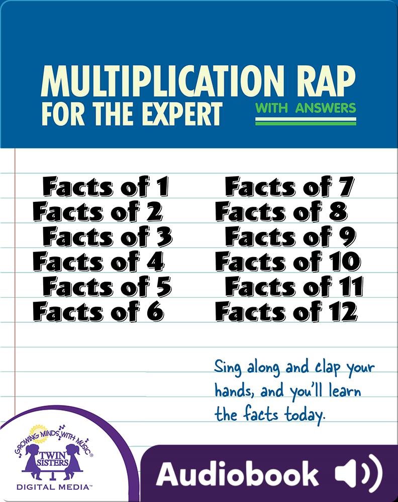 Multiplication Rap For The Expert With Answers Children's Audiobook by ...