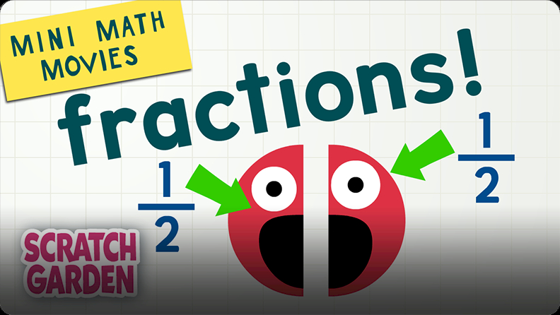 Mini Math Movies: Fractions! Video | Discover Fun and Educational ...