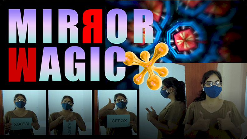 d'Art of Science: How do Mirrors Flip Images? Video | Discover Fun and ...