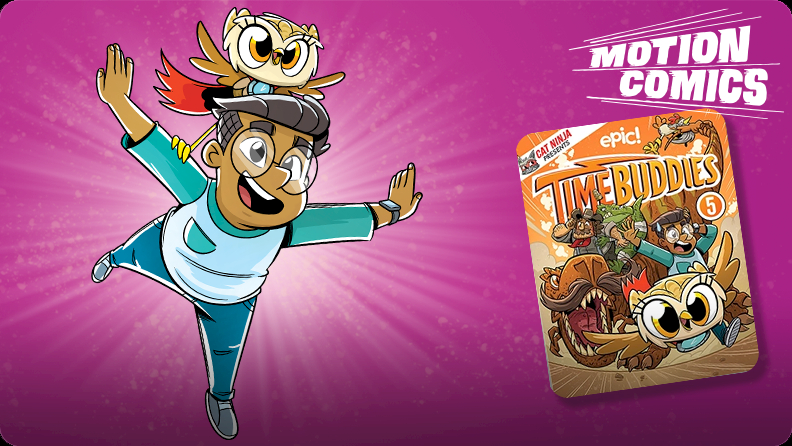Time Buddies Motion Comic 5: Glow Time: Rewind Video | Discover Fun and ...