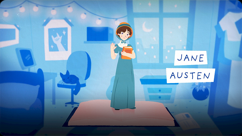 Women Throughout History: Jane Austen Video | Discover Fun and ...