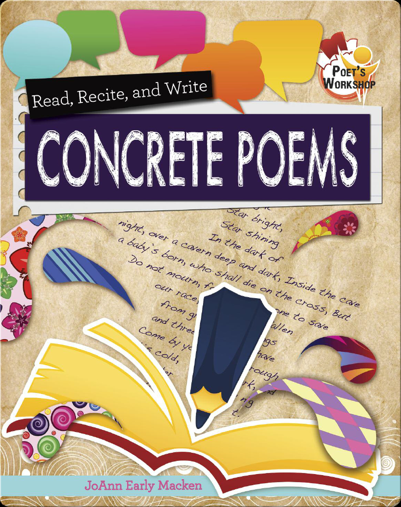 Read, Recite, and Write Concrete Poems Book by JoAnn Early Macken | Epic