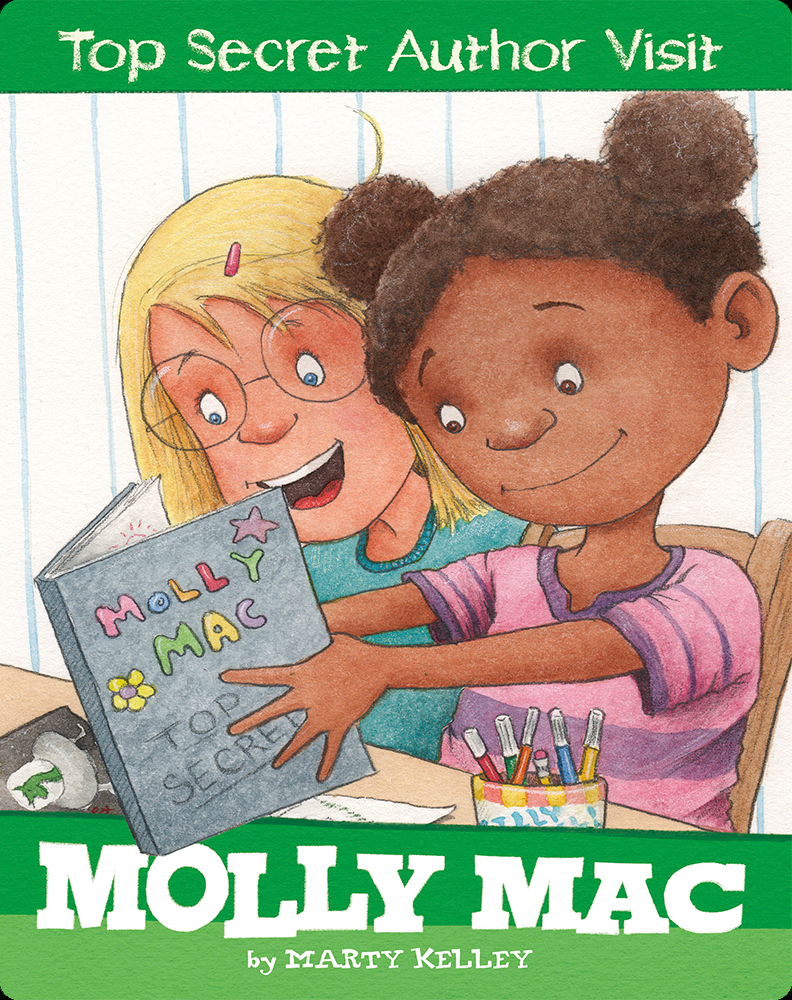 Top Secret Author Visit Book by Marty Kelley | Epic