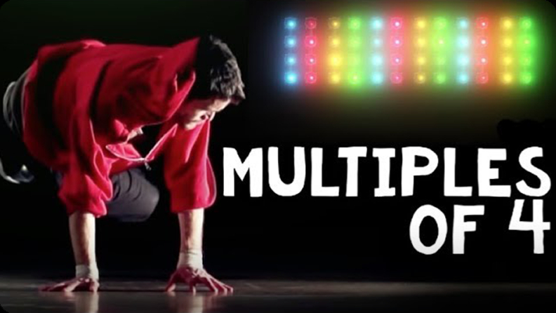 Multiples of 4 Video | Discover Fun and Educational Videos That Kids ...
