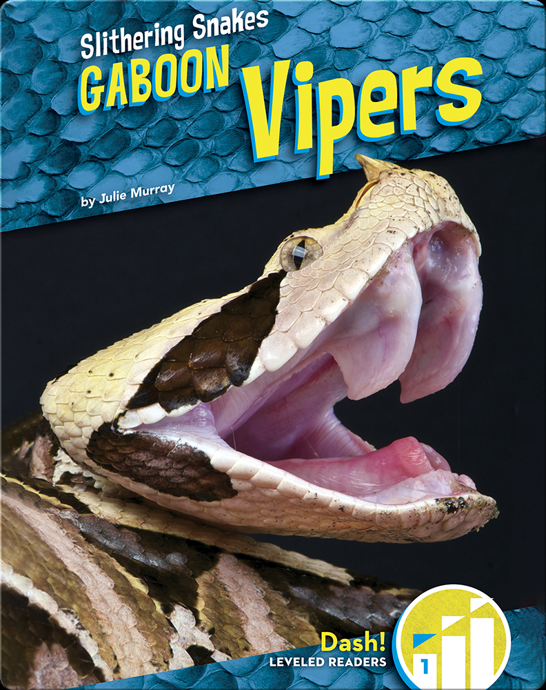 Gaboon Vipers Book by Julie Murray | Epic