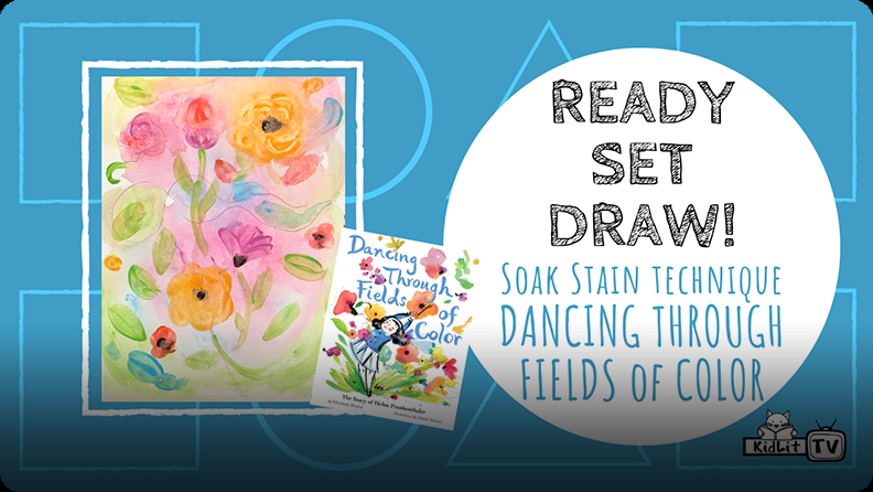 Ready Set Draw! Soak Stain Technique from "Dancing Through Fields of ...