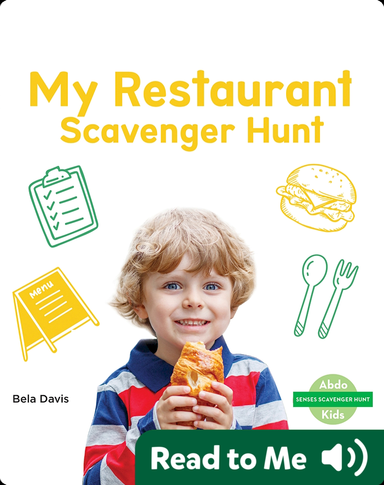 Senses Scavenger Hunt: My Restaurant Scavenger Hunt Book by Bela Davis ...