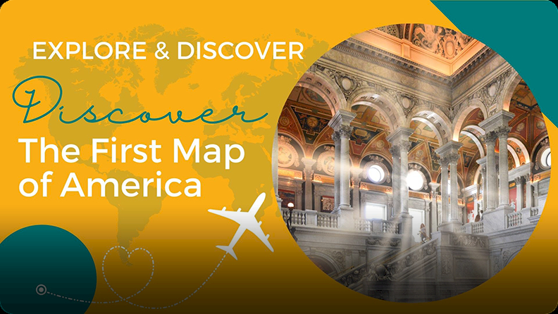 Explore and Discover: Discover the First Map of America Video ...