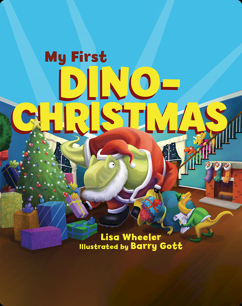 My First Dino-Christmas Book by Lisa Wheeler | Epic