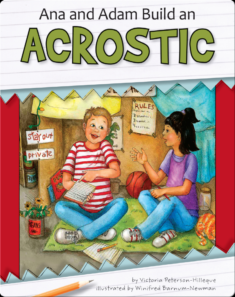 Ana and Adam Build an Acrostic Book by Victoria Peterson-Hilleque | Epic