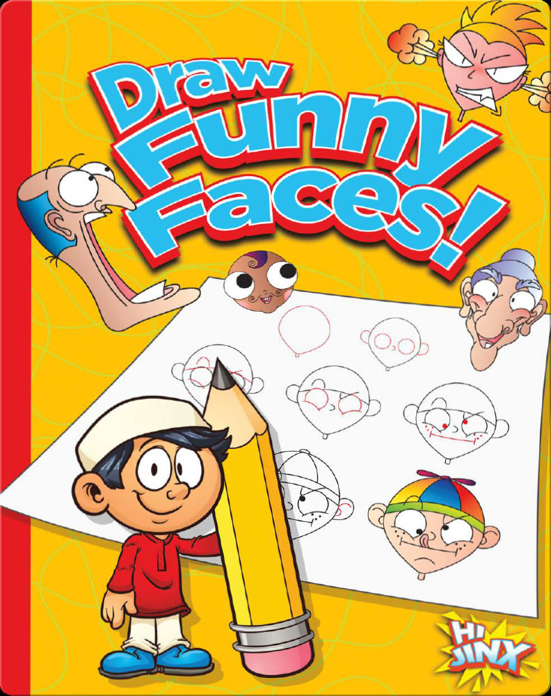 Draw Funny Faces! Book by Luke Colins | Epic