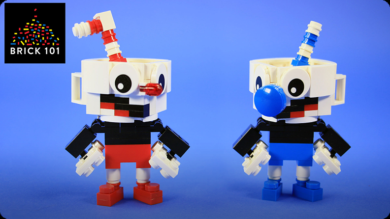 How To Build LEGO Cuphead & Mugman Video | Discover Fun and Educational ...