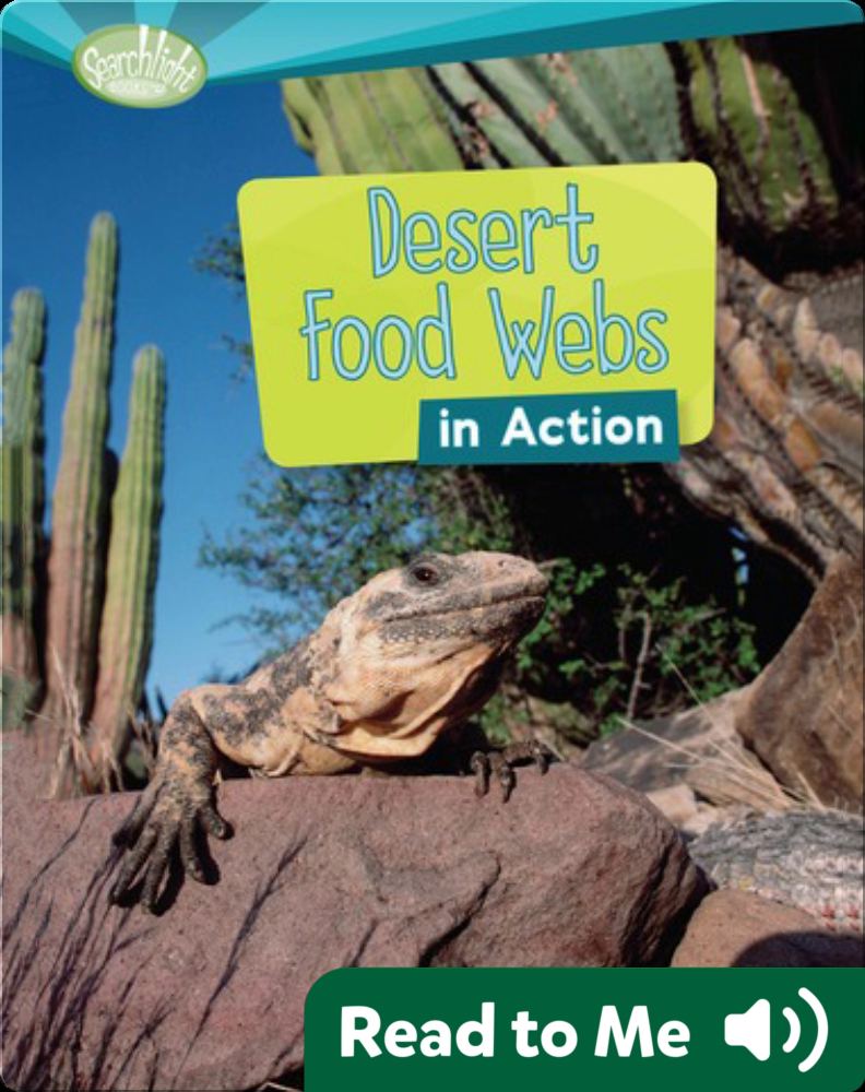 Desert Food Webs in Action Book by Paul Fleisher | Epic