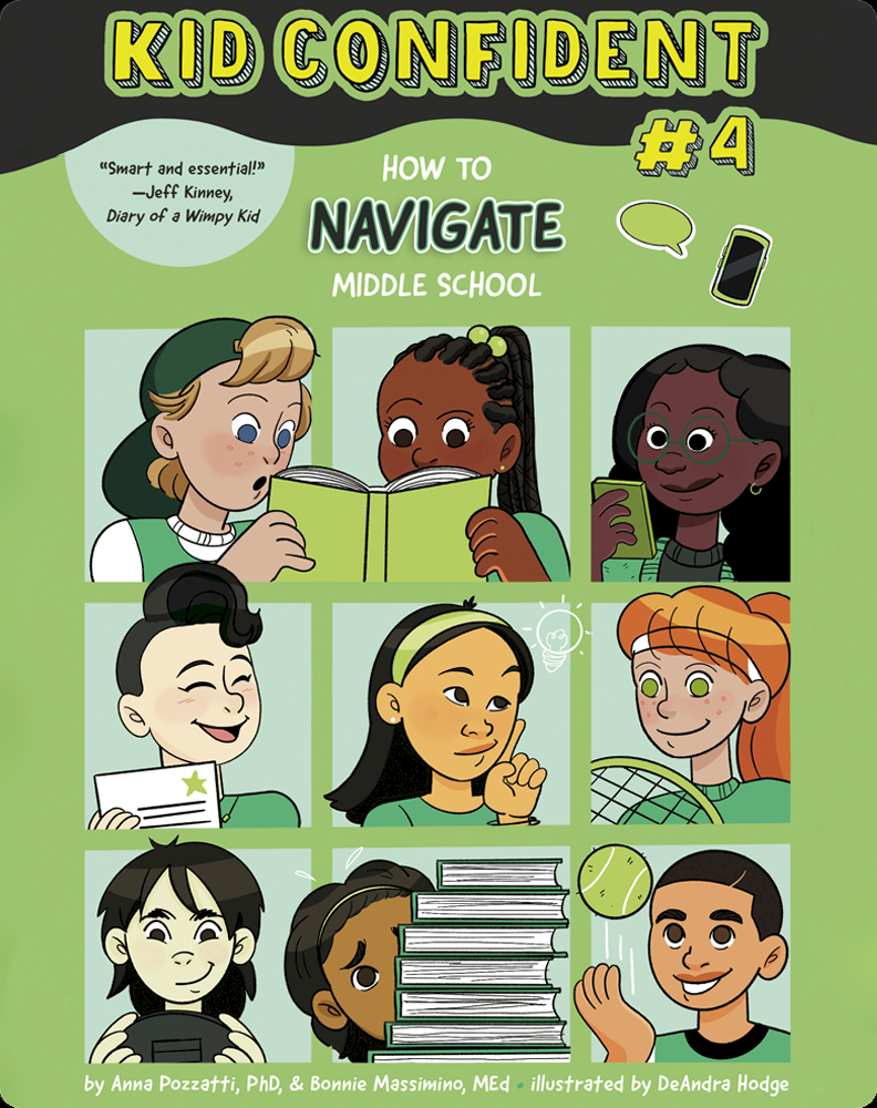 Kid Confident Book 4: How to Navigate Middle School Book by Anna ...