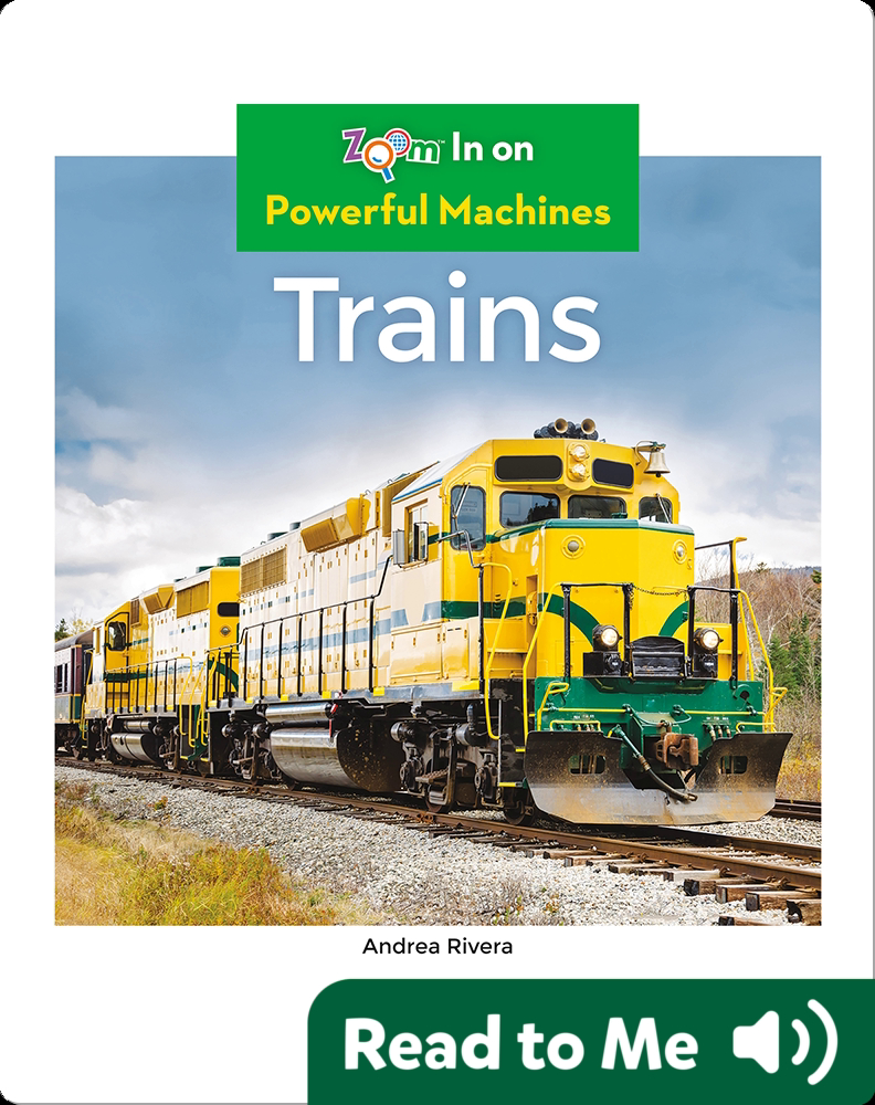 Trains Book by Andrea Rivera | Epic