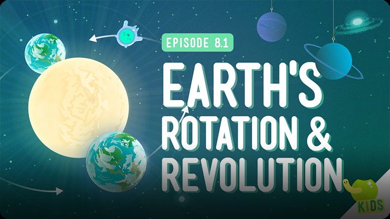 Crash Course Kids: Earth's Rotation & Revolution Video | Discover Fun ...