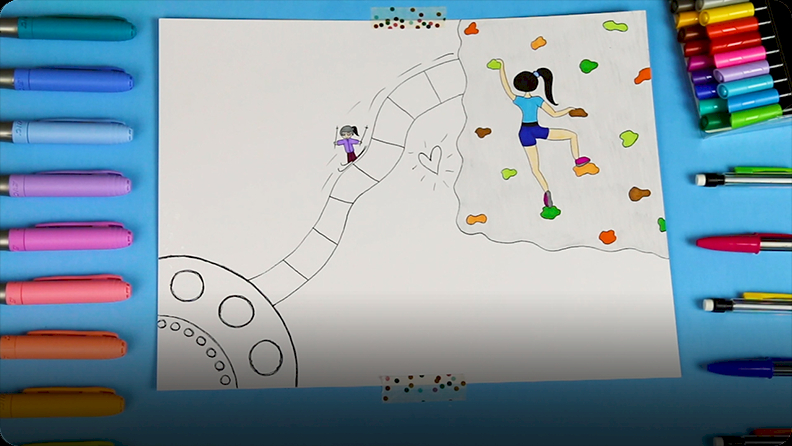 Draw Her Life: Lily Hevesh's Draw Her Life | A GoldieBlox Draw My Life ...