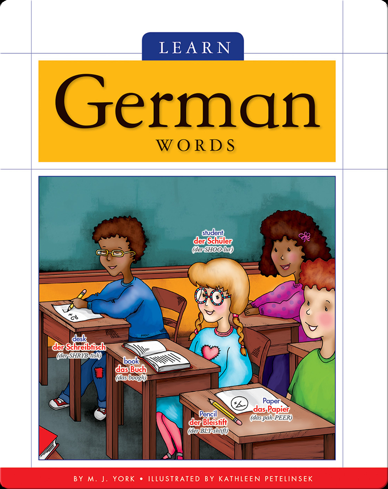 Learn German Words Book by M. J. York | Epic