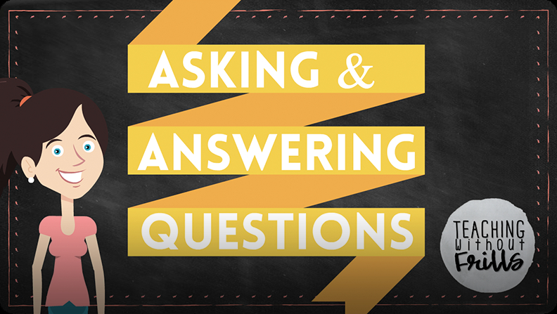 Asking and Answering Questions: Reading Literature Video | Discover Fun ...