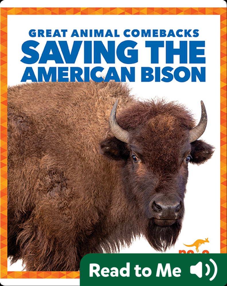 Saving the American Bison Book by Karen Latchana Kenney | Epic
