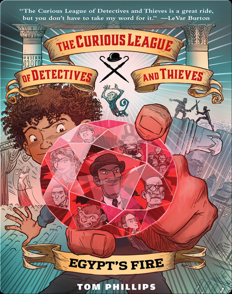 The Curious League of Detectives and Thieves 1: Egypt's Fire Book by ...