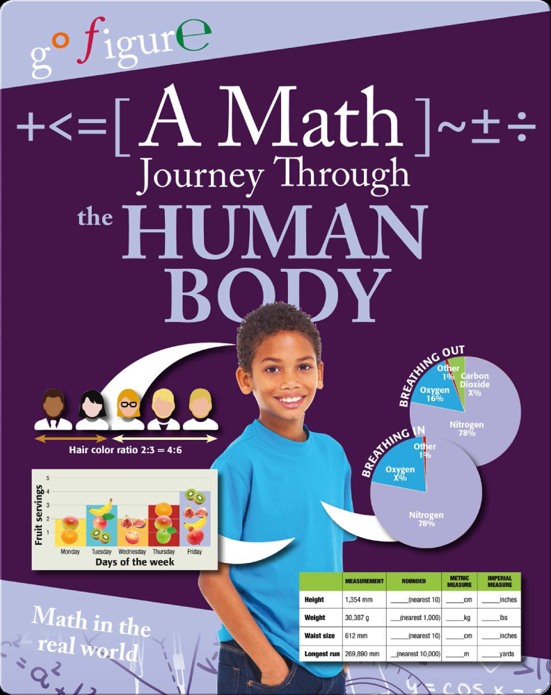 A Math Journey Through the Human Body Book by Anne Rooney | Epic