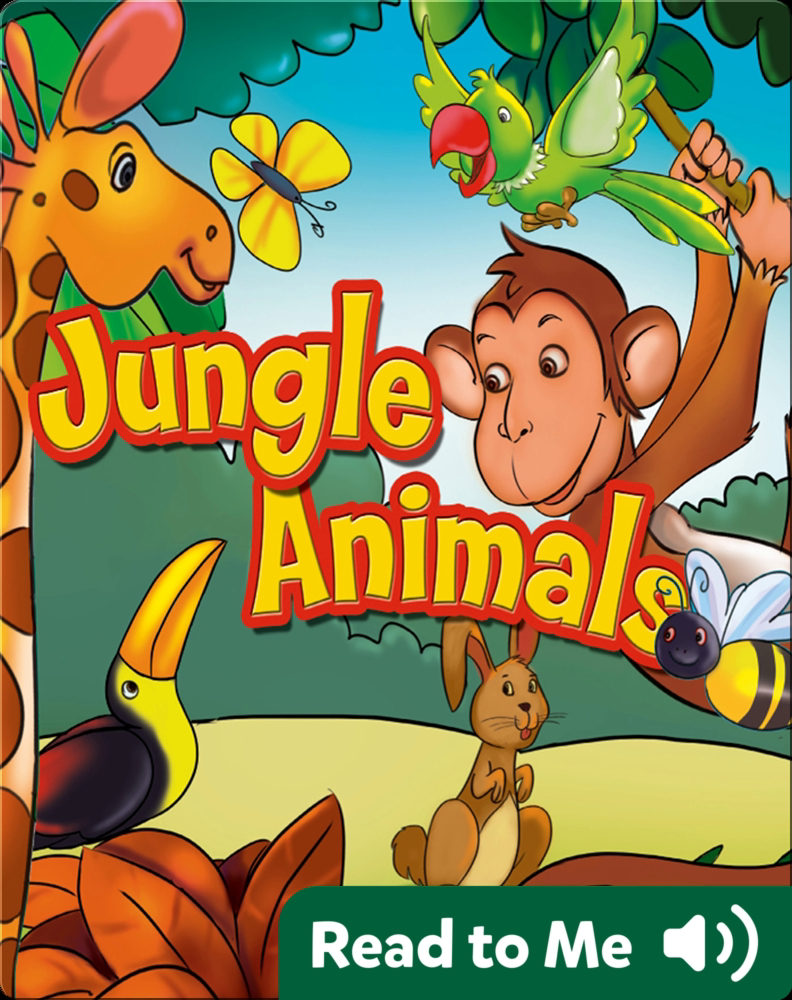Jungle Animals Book by Flowerpot Press | Epic