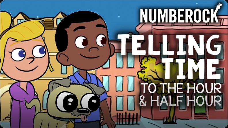 Telling Time to the Nearest Hour and Half Hour Video | Discover Fun and ...