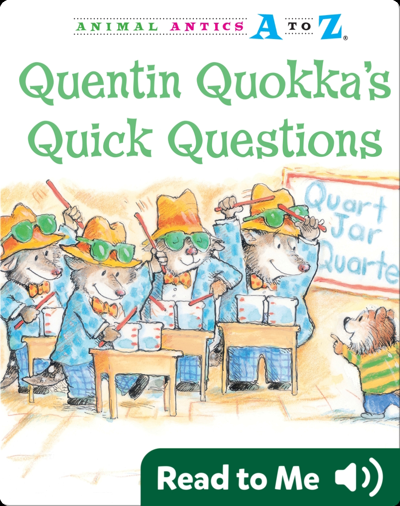 Quentin Quokka's Quick Questions Book by Barbara deRubertis | Epic