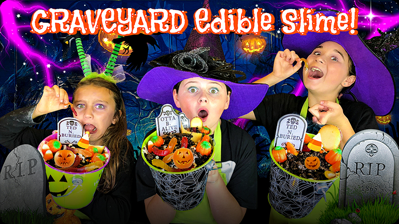 How to Make Edible Graveyard Slime! Video | Discover Fun and ...